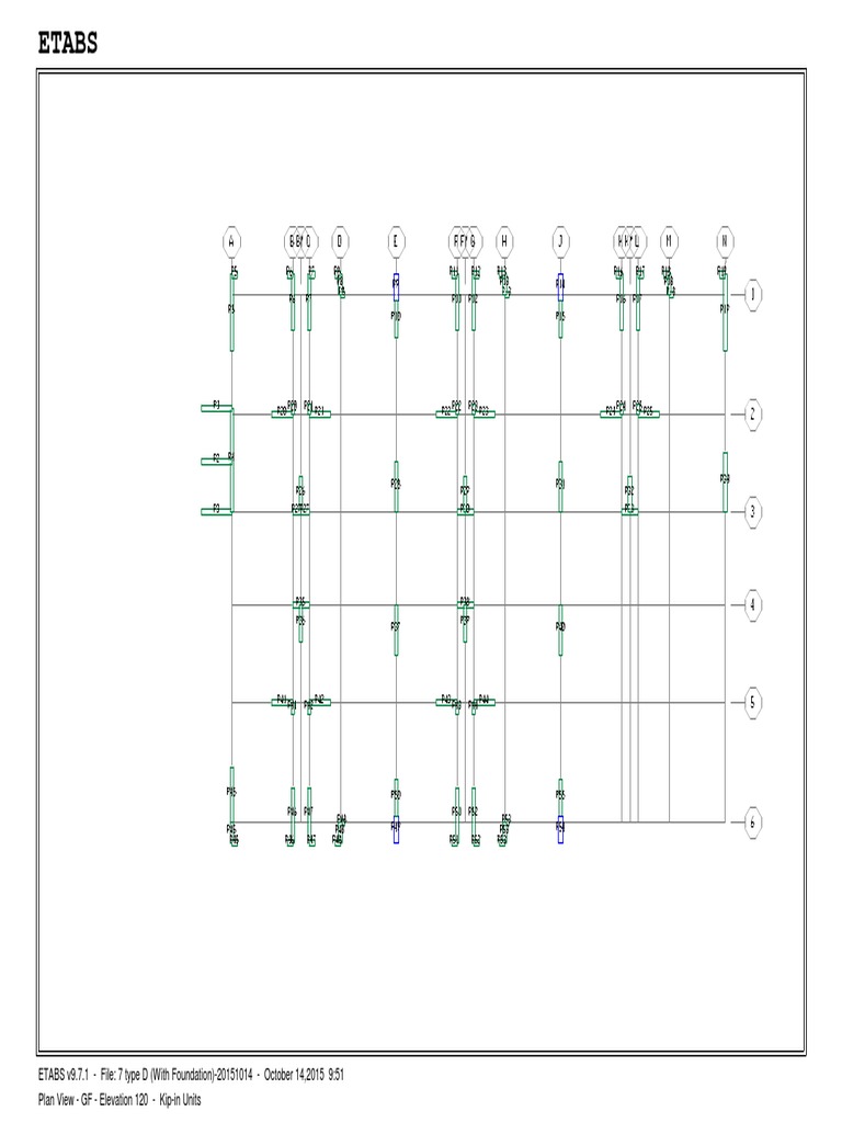 ETABS Pier Label | PDF