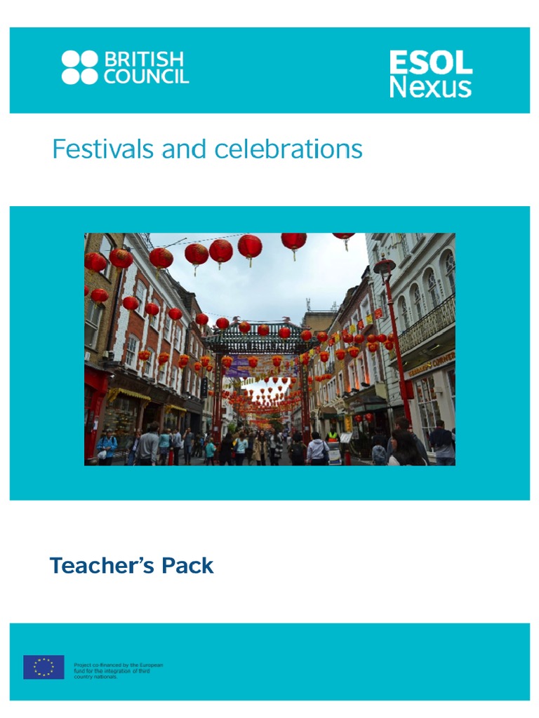 Festivals Celebrations | PDF | Question | Vocabulary