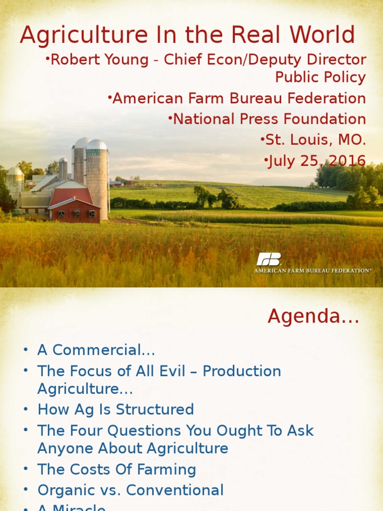 Understanding The Farm Economy | PDF | Organic Farming | Land Use