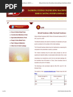 Brinell Hardness Conversion Chart | PDF | Materials | Materials Science