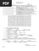 Pagkiklino Worksheet | PDF