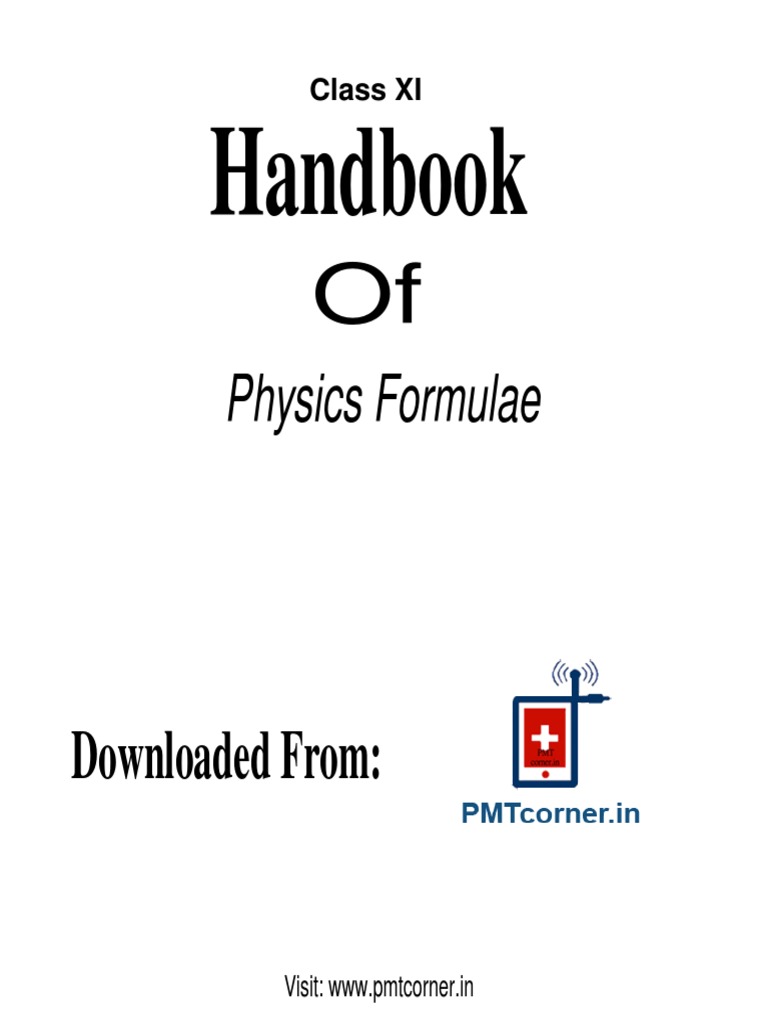 Handbook of Physics | PDF | Collision | Oscillation
