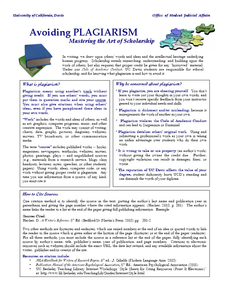 Plagiarism | PDF | Plagiarism | Citation
