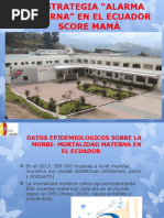 Score Mamá 2017 y Claves Obstétricas . Protocolo