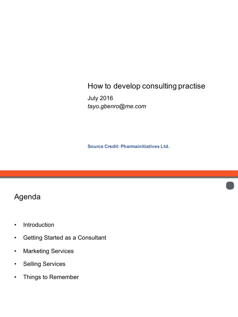 Starting Your Consulting Practice Guide | PDF | Limited Liability ...