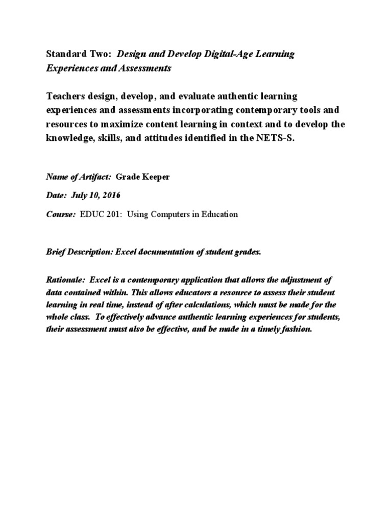 STD 2 Gradesexcel | PDF