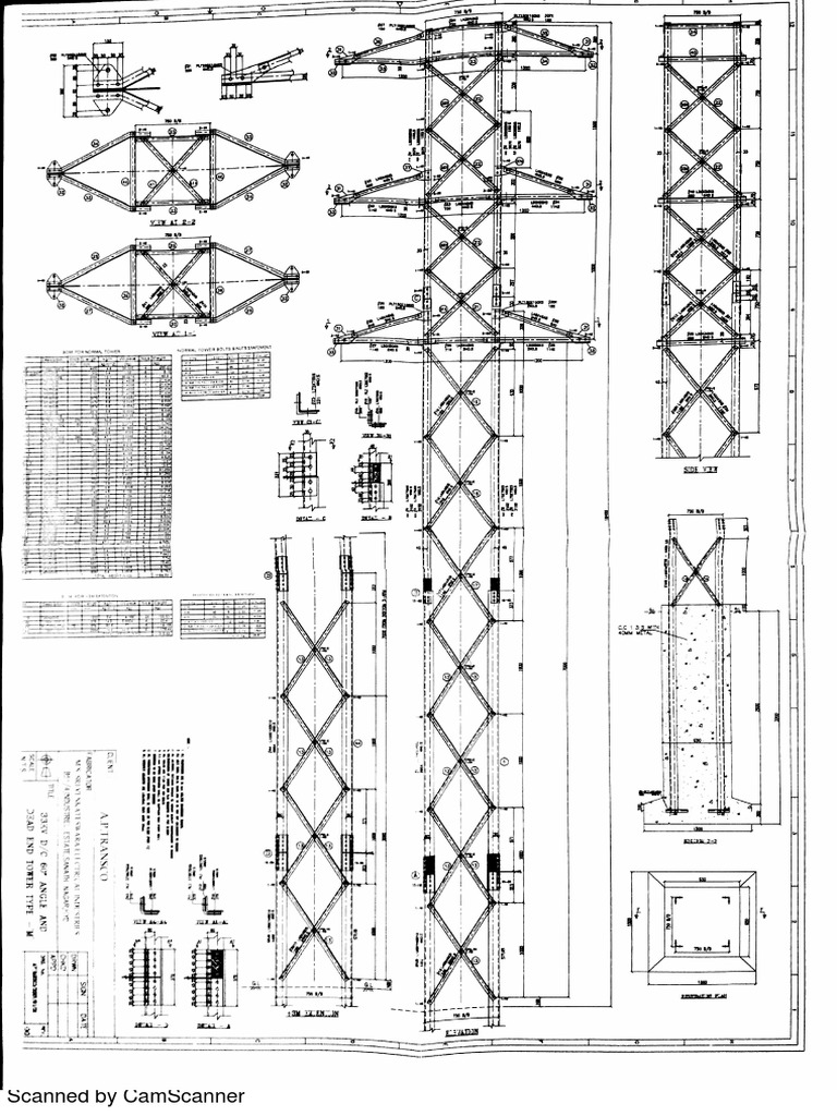 M - Type Tower DWG | PDF