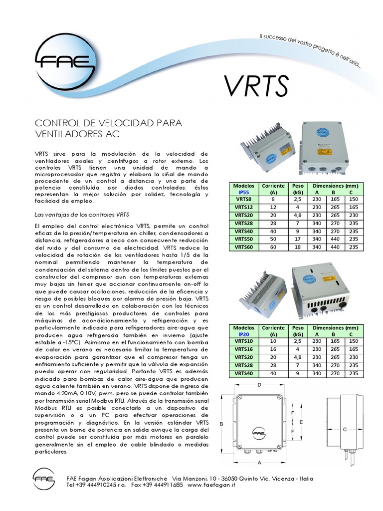 190-vrts Es | PDF | Ventilador mecánico | Bomba