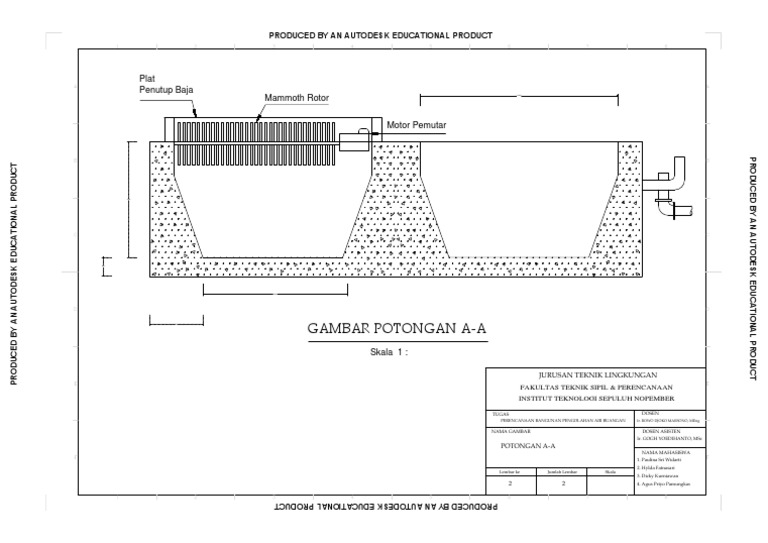 Gambar Potongan A-A: Plat Penutup Baja Mammoth Rotor | PDF | Home ...