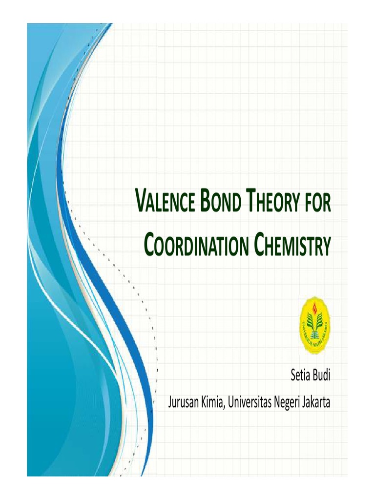 3-VBT For Coordination Chemistry | PDF | Coordination Complex | Ion