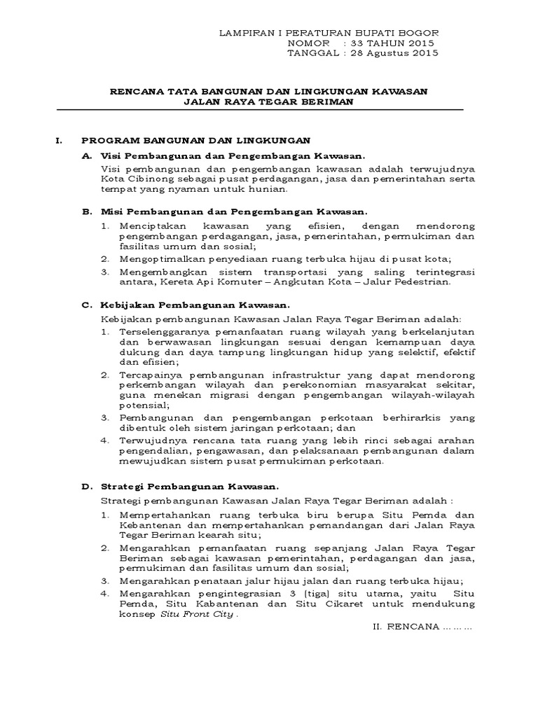 RTBL Tegar Beriman - Lampiran 1 | PDF | Bisnis | Griya & Taman