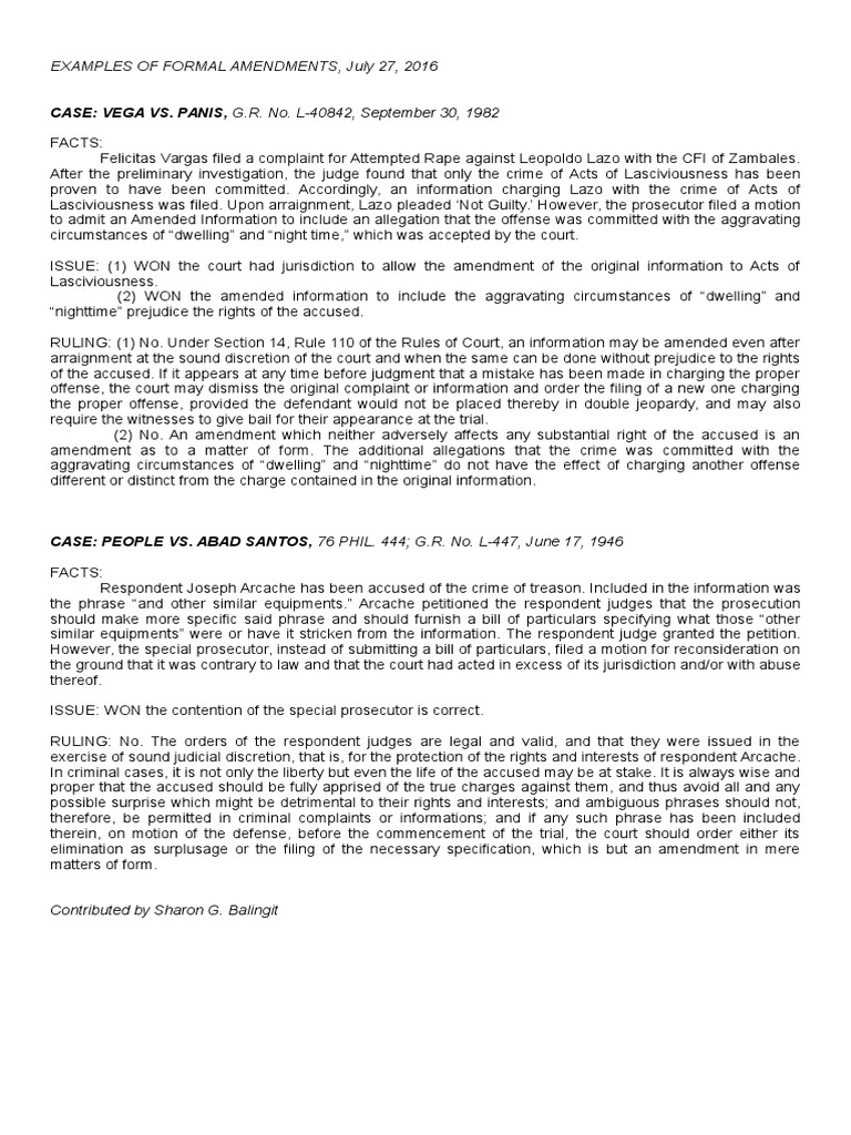 Group Digest | PDF | Prosecutor | Prejudice (Legal Term)