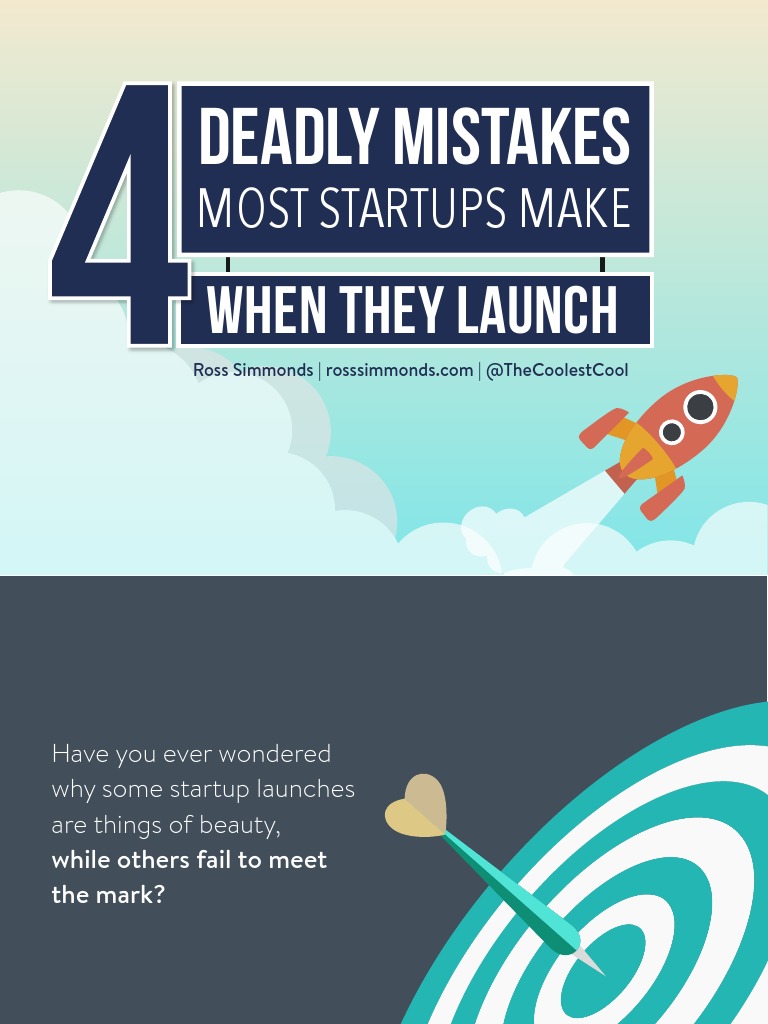 Deadly Mistakes: Most Startups Make | PDF | Business