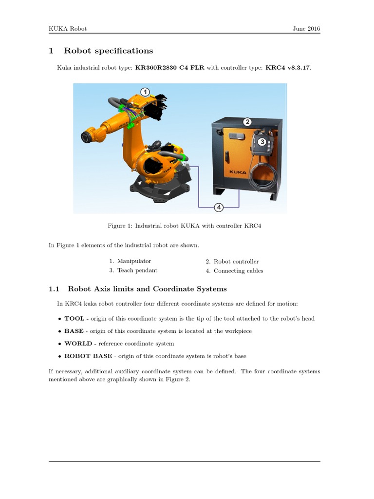 Kuka How TO | PDF | Cartesian Coordinate System | Robot