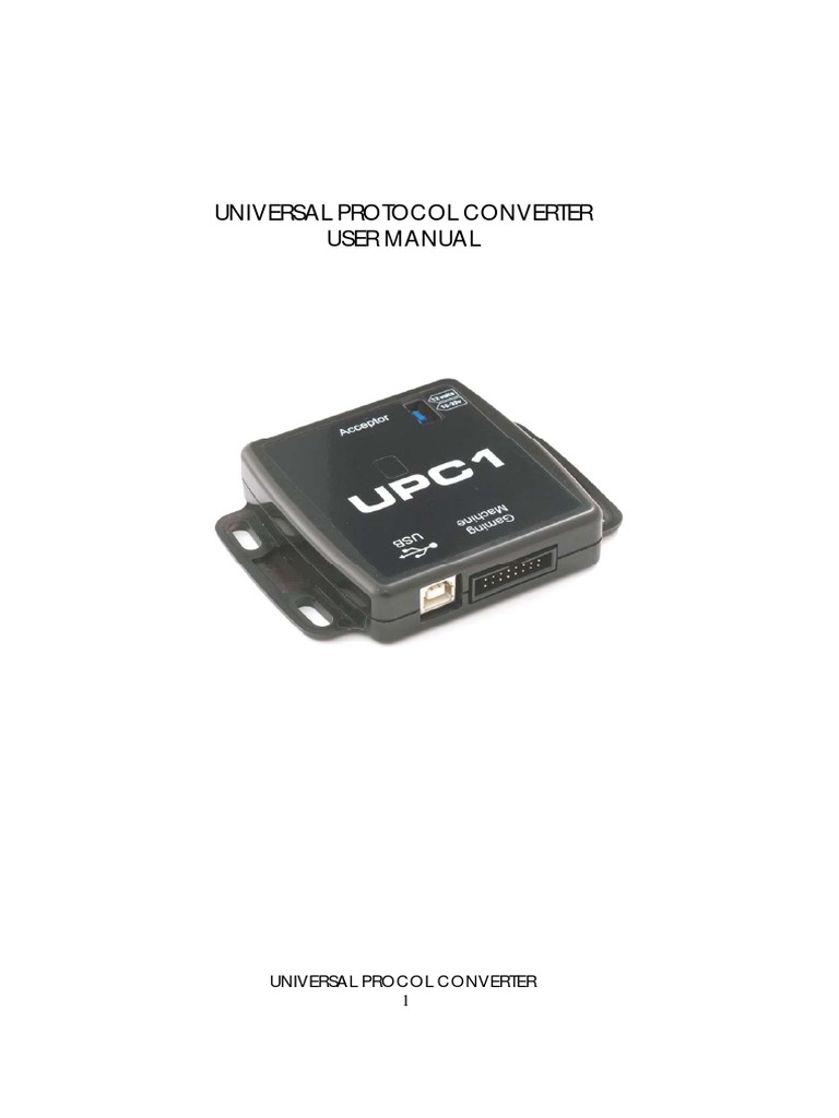 UPC1 | Usb | Electrical Connector
