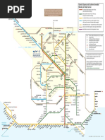 Thameslink Route Map PDF | PDF | Rail Transport | Passenger Rail Transport