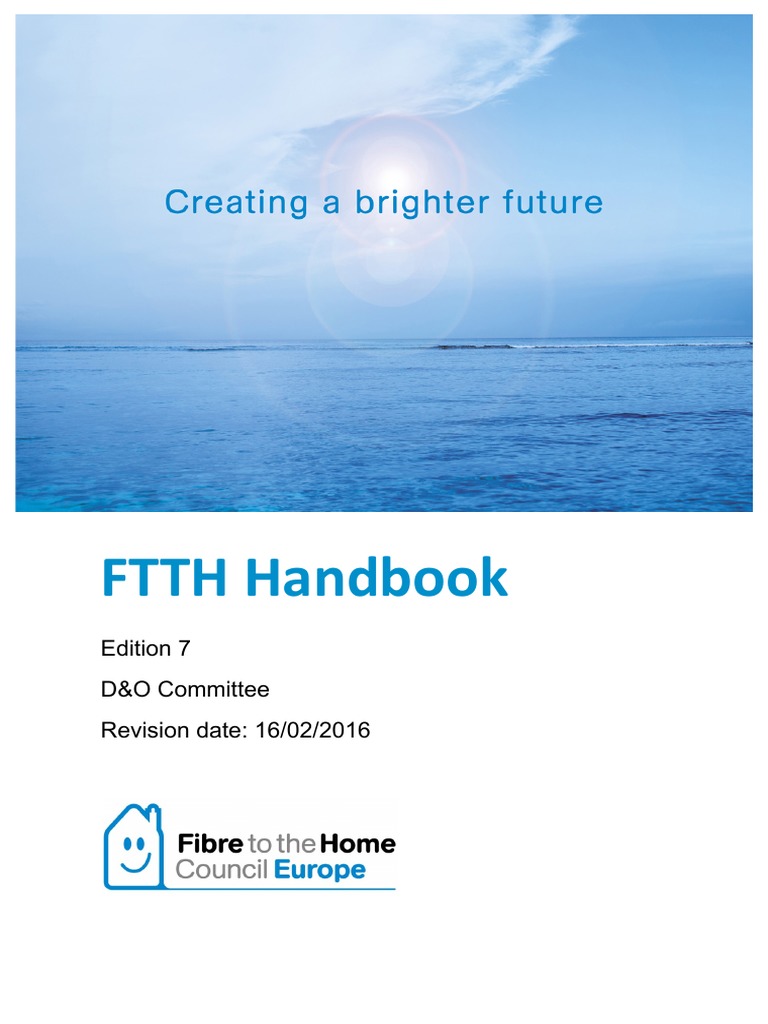 FTTH Handbook V7 | PDF | Fiber To The X | Network Topology