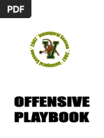9-Man Wing-T Offense Playbook | PDF | Quarterback | American Football