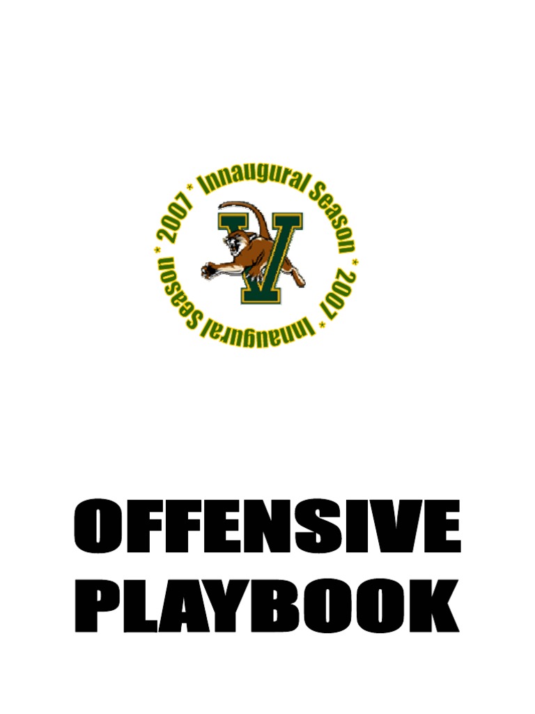 Playbook - Offense PDF | PDF | Quarterback | American Football