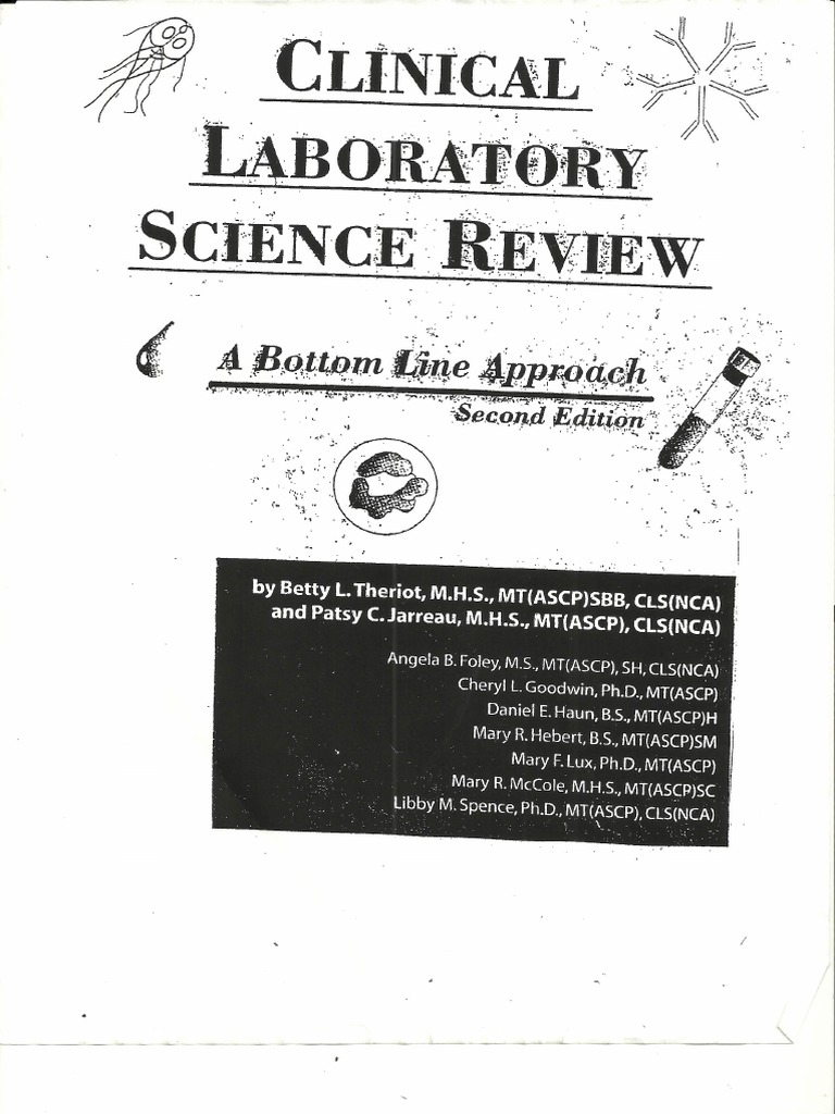 Clinical Laboratory Science Review (Elefantito) | PDF