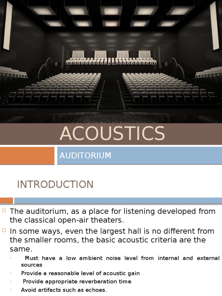 Acoustics | PDF