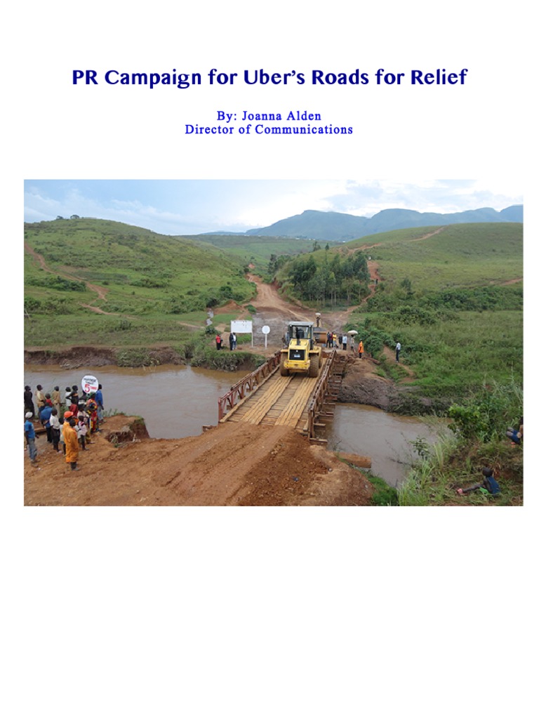 Sample Public Relations Campaign | PDF | Uber (Company) | Brand