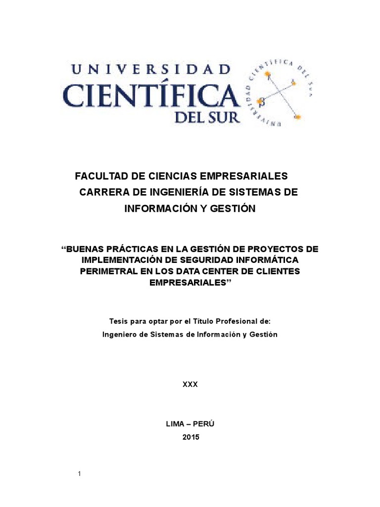 Tesis de Seguridad Informatica | PDF | Cobit | Itil