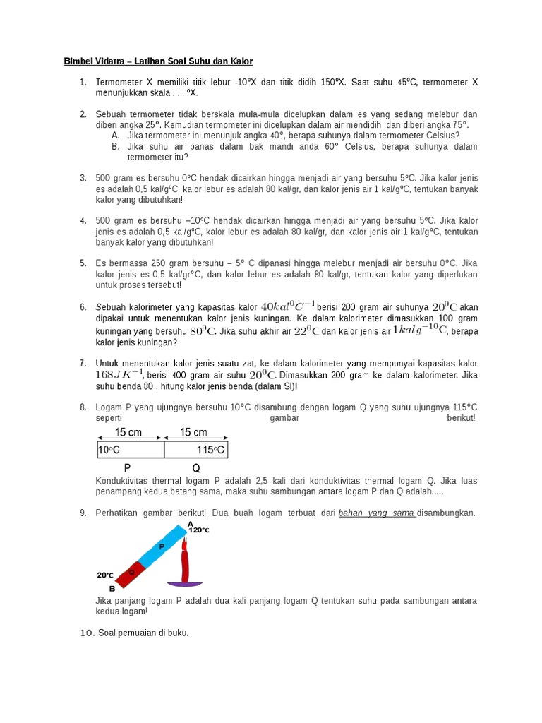 Termometer X Memiliki Titik Lebur | PDF | Memasak, Makanan, & Anggur ...