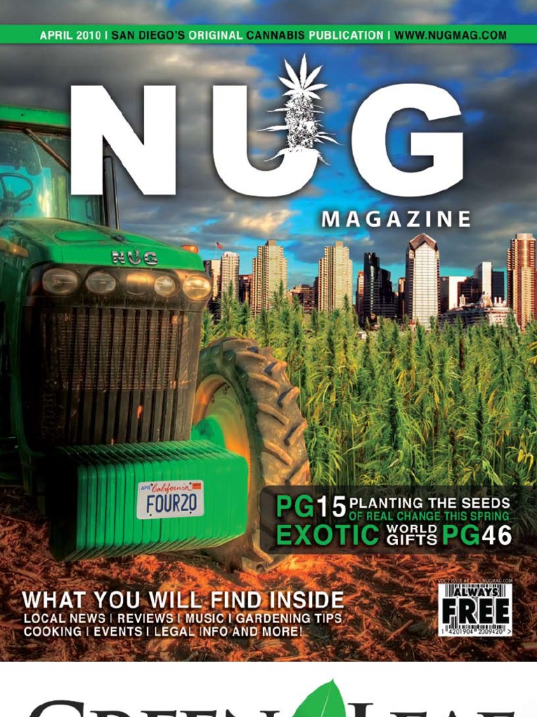 NUG Magazine / April 2010 | PDF | Hemp | Cannabis (Drug)