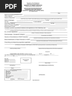 Integrated Application Form (XLSX Format) | PDF | Food And Drug ...