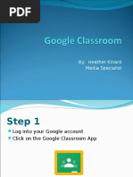 Creating Google Classroom: A Step-by-Step Guide | PDF | Classroom ...