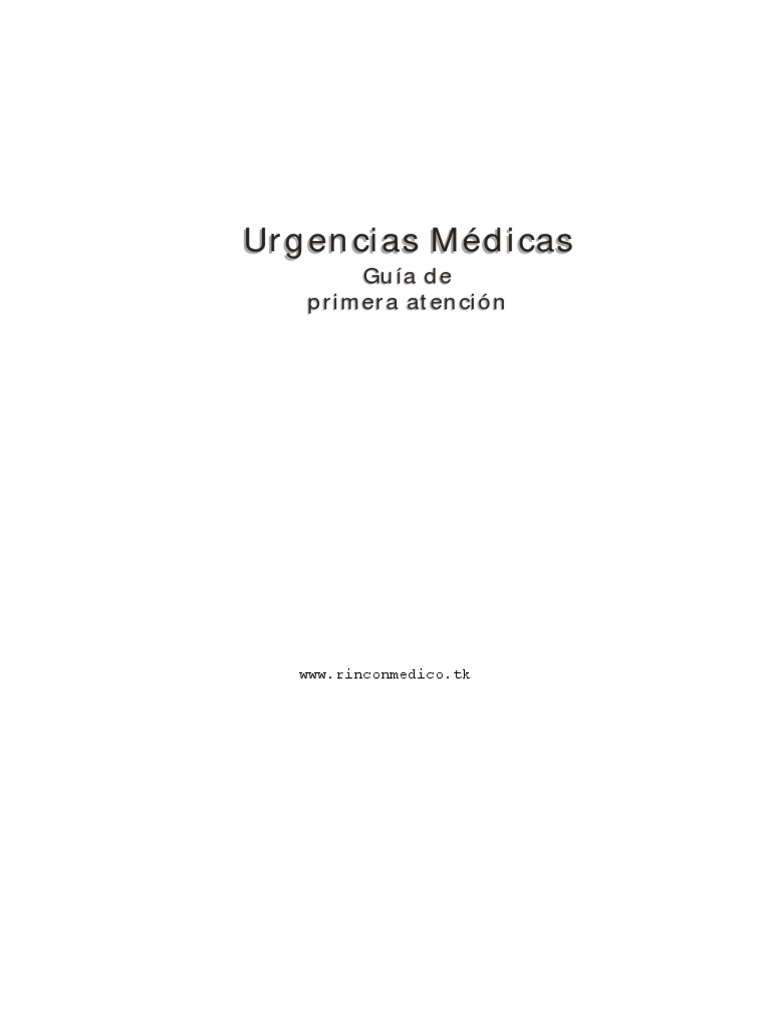Urgencias Medicas PDF | PDF | Asma | Reanimación cardiopulmonar