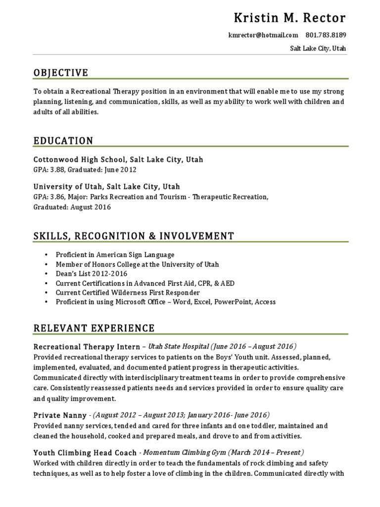 7 18 16 RT Resume | Download Free PDF | Health Care | Cognition