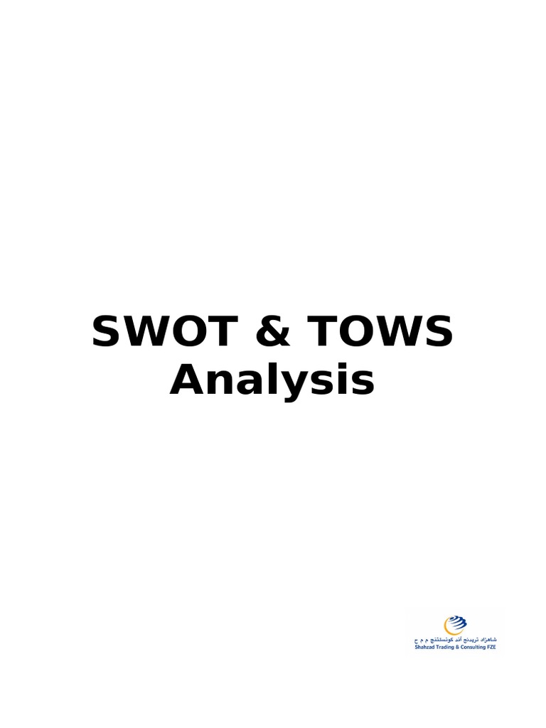 Swot Tows | Download Free PDF | Walmart | Swot Analysis