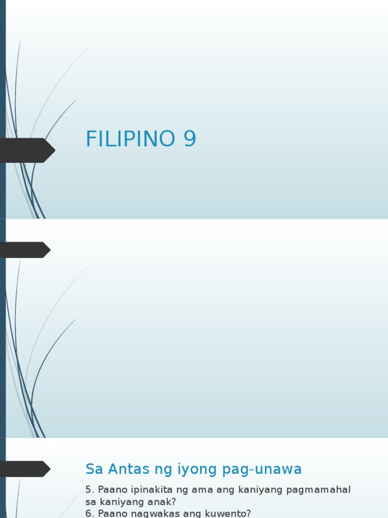 Filipino 9 | PDF