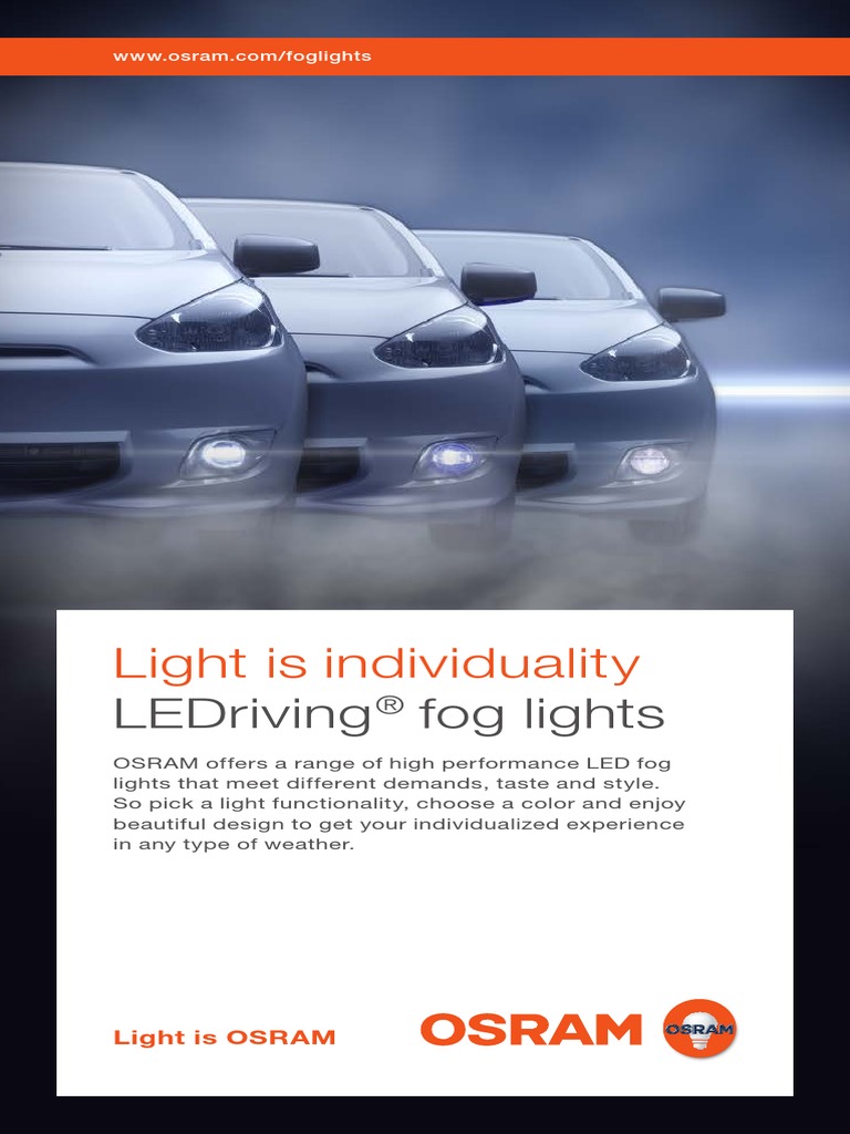 Led Driving Fog Lights Campaign Leaflet en | Download Free PDF | Light ...