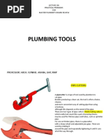 Plumbing Tools | PDF | Plumbing | Pipe (Fluid Conveyance)