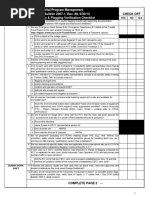 Pre Energization Check List. | PDF | Electrical Engineering | Electricity