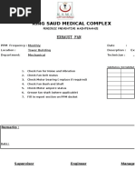Centrifugal Pump Checklist | PDF | Pump | Leak