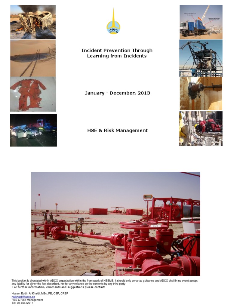 2013 Learning From Incidents PDF | Download Free PDF | Leak | Valve