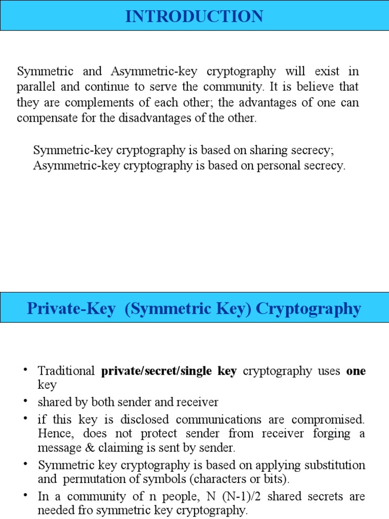 Public Key Cryptography Overview | PDF | Public Key Cryptography | Key ...