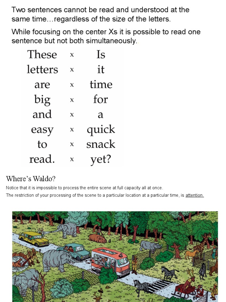 Understanding Visual Attention and Cues | PDF | Attention | Senses