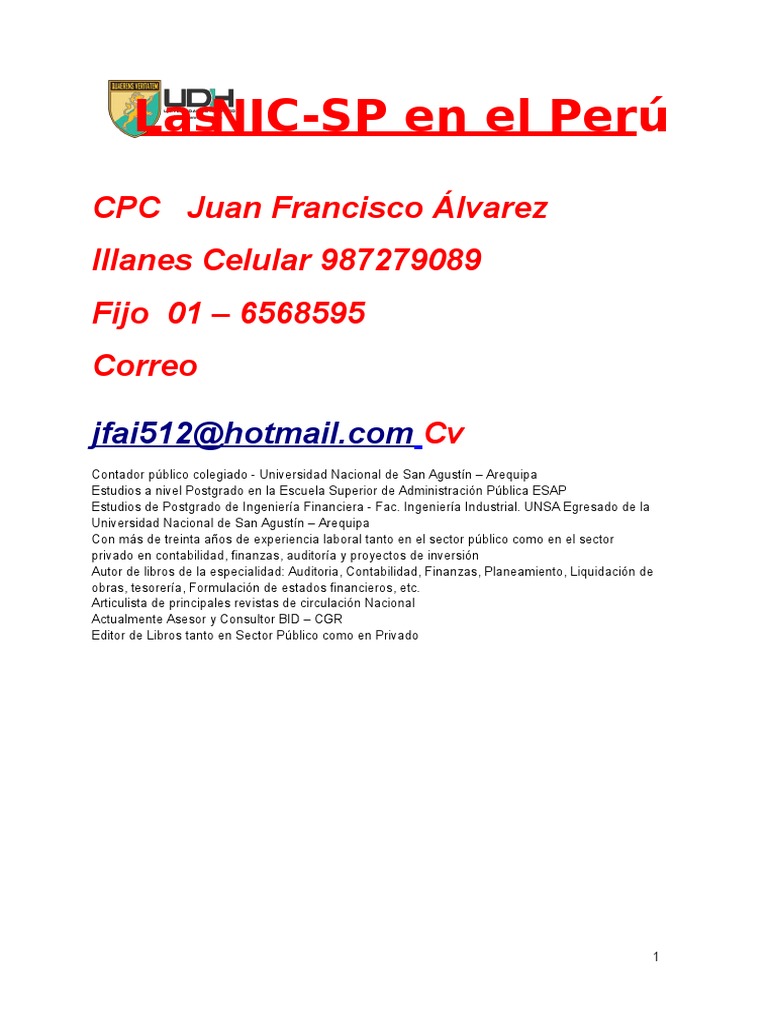 3 Nicsp | PDF | normas internacionales de INFORMACION FINANCIERA ...