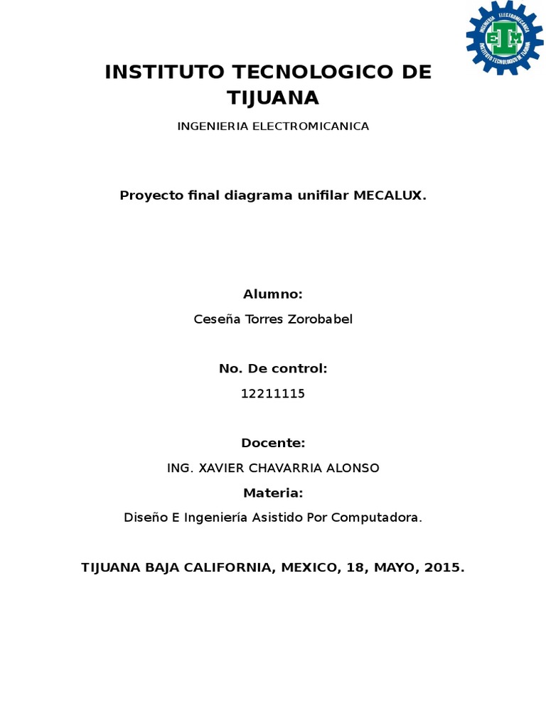 Portada Proyecto Final