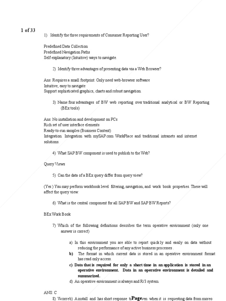 Bi Interview Questions | PDF | Cascading Style Sheets | Information ... Bi Interview Questions | PDF | Cascading Style Sheets | Information ...
