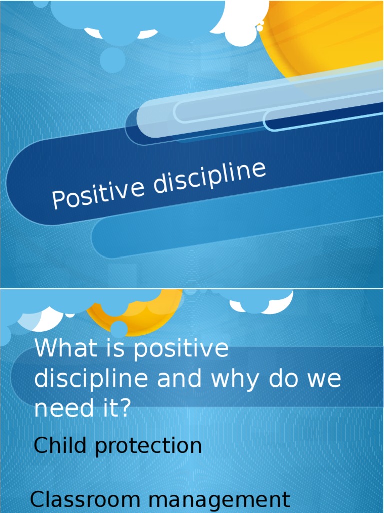 Positive Discipline | PDF