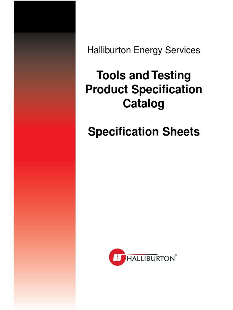 DST Tools Catalog | PDF | Casing (Borehole) | Strength Of Materials