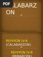 Rehiyon IV A Calabarzon Anyong Tubig at Anyong Lupa | PDF