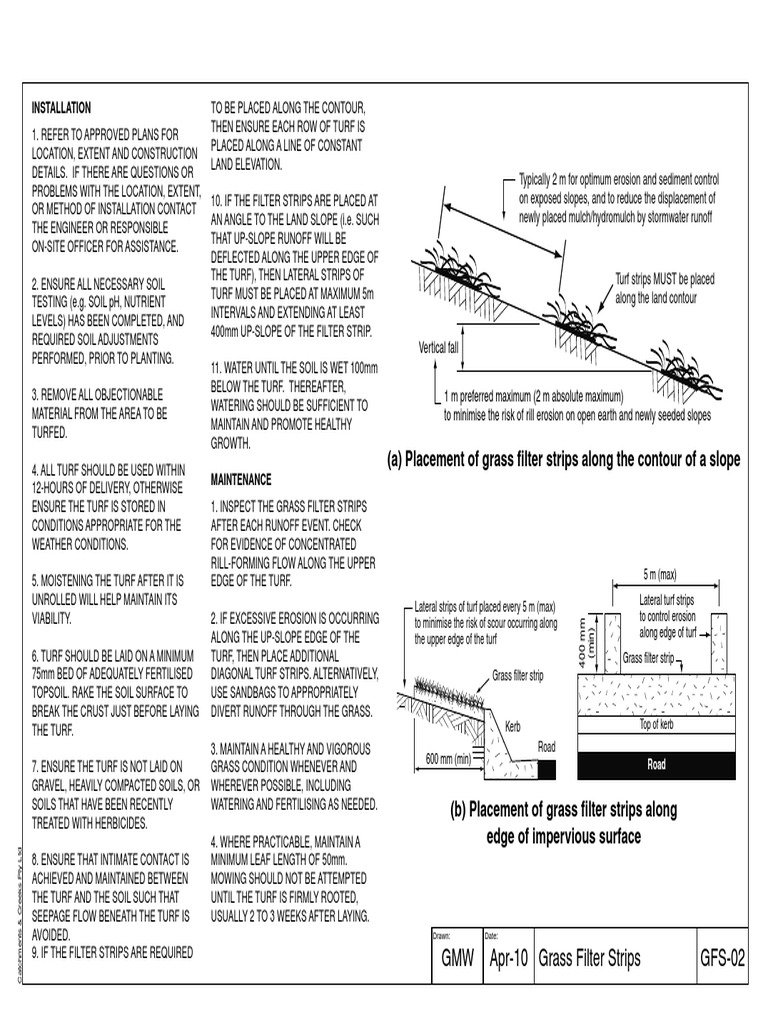 Grass Filter Strips 2 | PDF | Nature