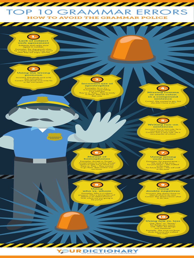 Top 10 Common Grammar Mistakes | PDF